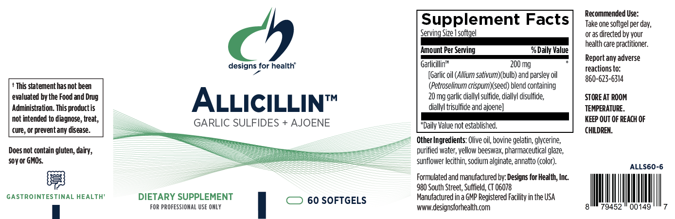 Allicillin™ - Knoblauch von Designs for Health