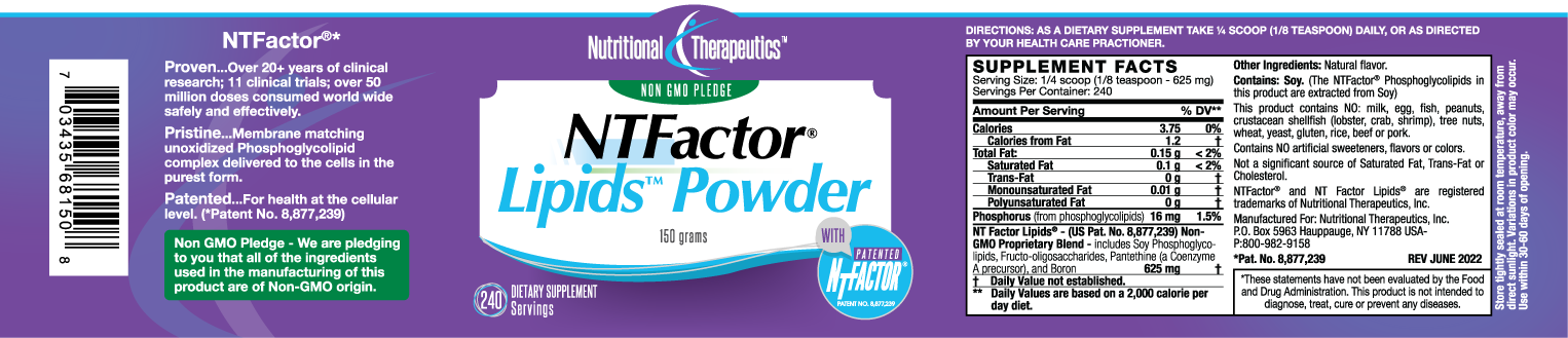 NT-Factor phospholipids for optimal membrane stability