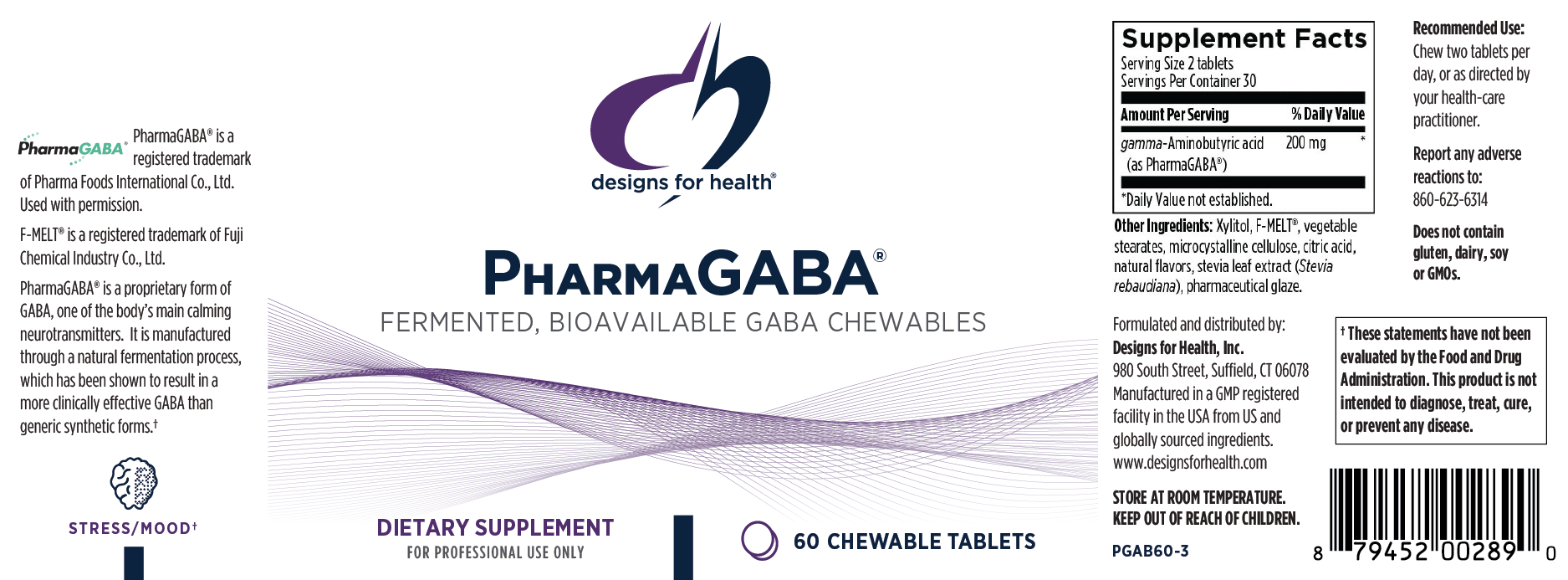 PharmaGABA Designs for Health